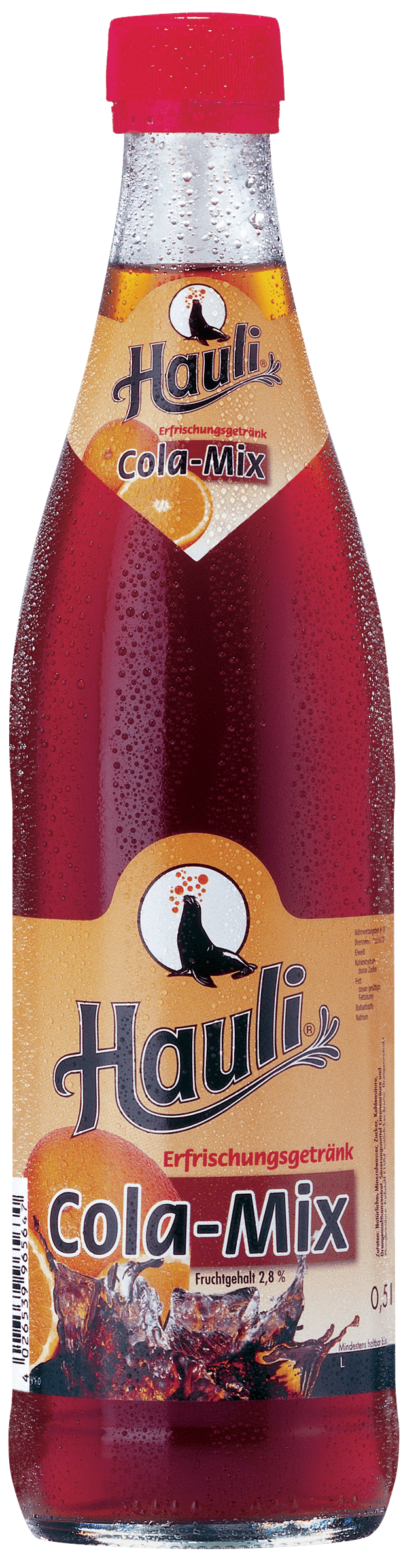 Cola - Koffeinhaltiges Orangen-Cola-Erfrischungsgetränk