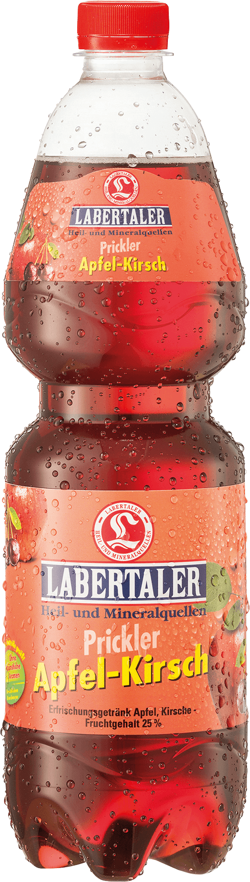 Apfel-Kirsch-Prickler - Fruchtsaftgetränk - Labertaler Getränke