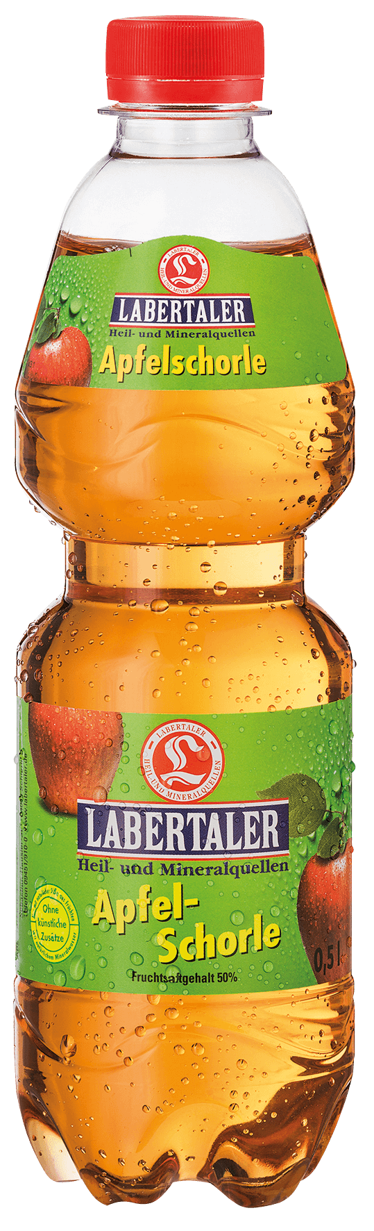 Apfelschorle - leicht herber Geschmack - Labertaler Getränke