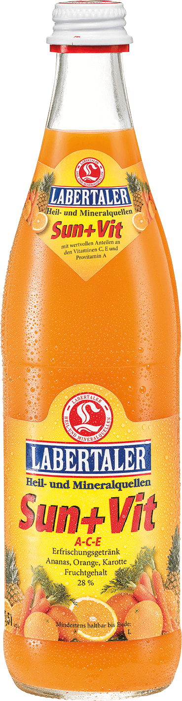 Sun + Vit - Vitaminhaltige Getränke - Labertaler Getränke